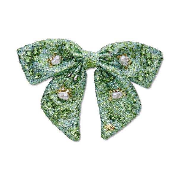 JADE LIBBY PEARL EMBELLISHED BOW - Lele Sadoughi