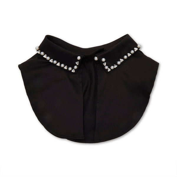 JET GEO CRYSTAL PEARL COLLAR - Lele Sadoughi