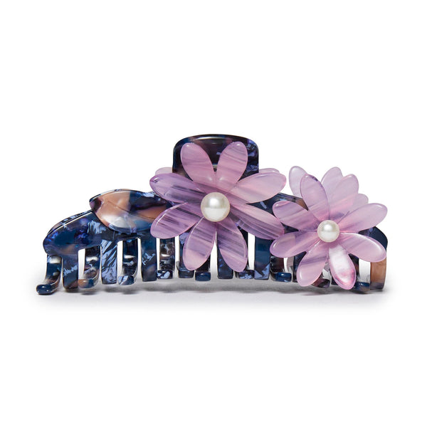 PASTEL MOSAIC PETUNIA CLAW CLIP - Lele Sadoughi