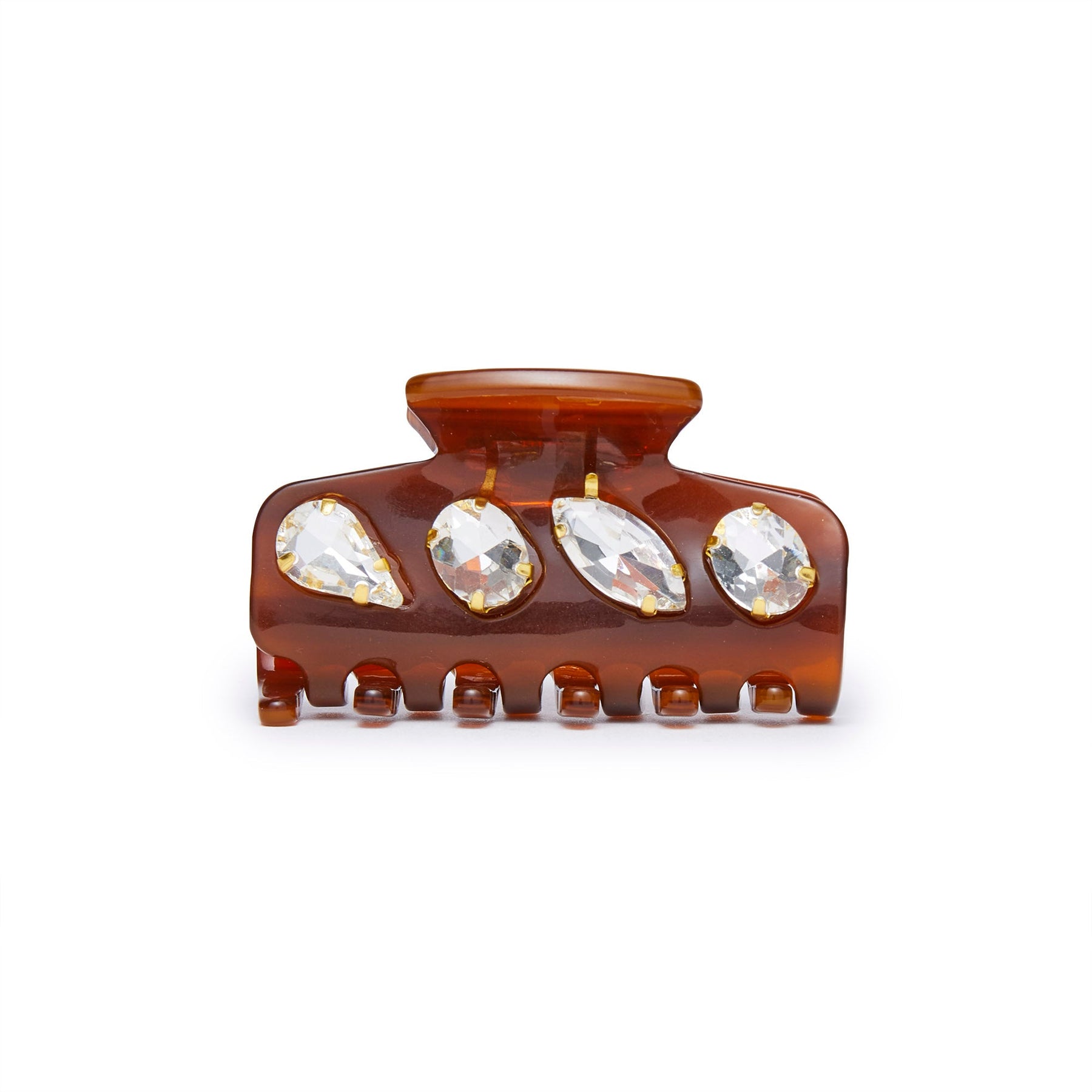 DANDELION MINI CRYSTAL CLAW CLIP - Lele Sadoughi