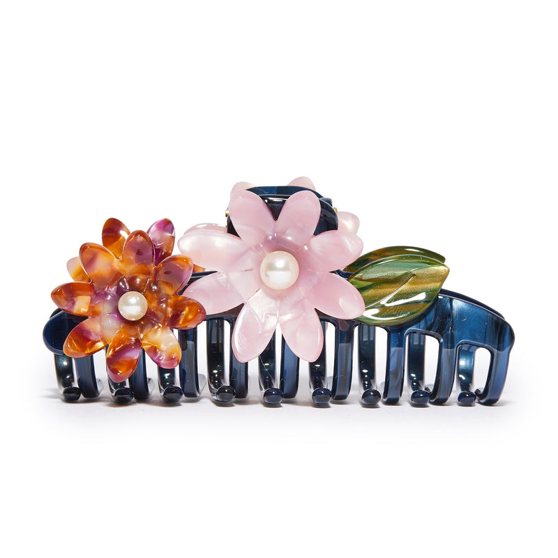 SUNSET FIELDS PETUNIA CLAW CLIP - Lele Sadoughi