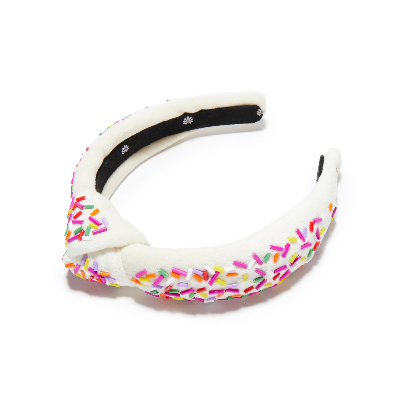 BUTTERCREAM BIRTHDAY CAKE KNOTTED HEADBAND - Lele Sadoughi
