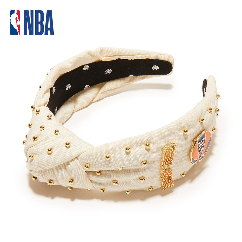 HOUSTON ROCKETS LELE SADOUGHI / NBA RED EMBELLISHED KNOTTED HEADBAND ...
