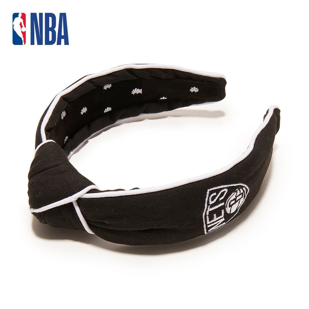 HOUSTON ROCKETS LELE SADOUGHI / NBA RED EMBELLISHED KNOTTED HEADBAND ...